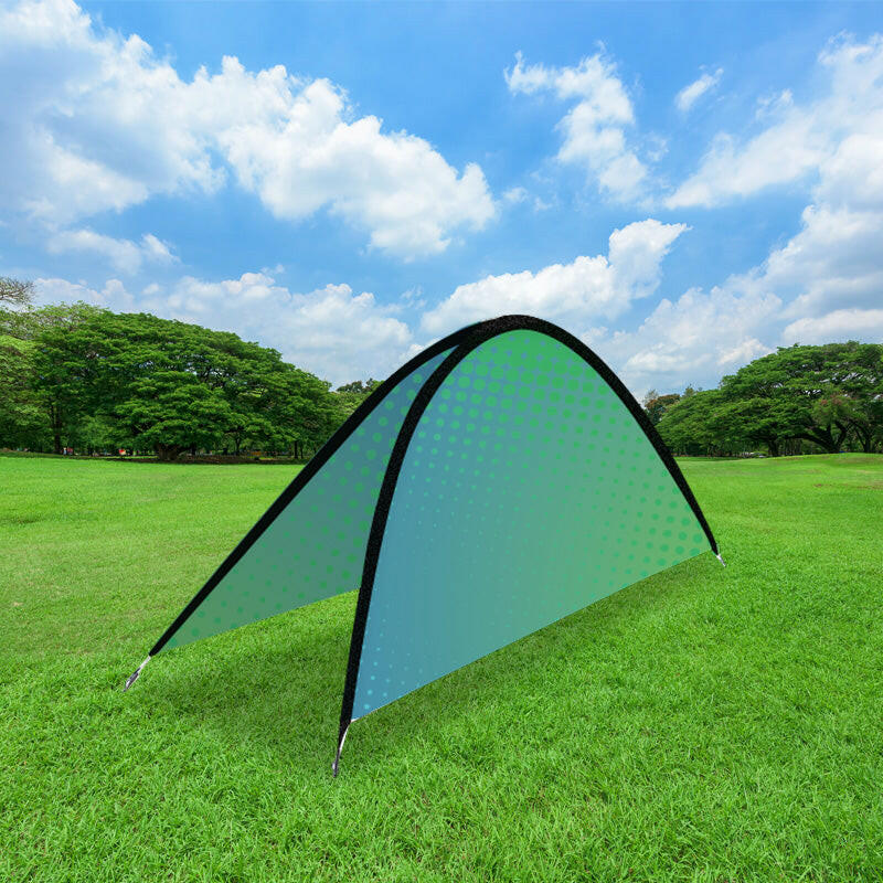 Outdoor Half-Round Banner — Display Direct